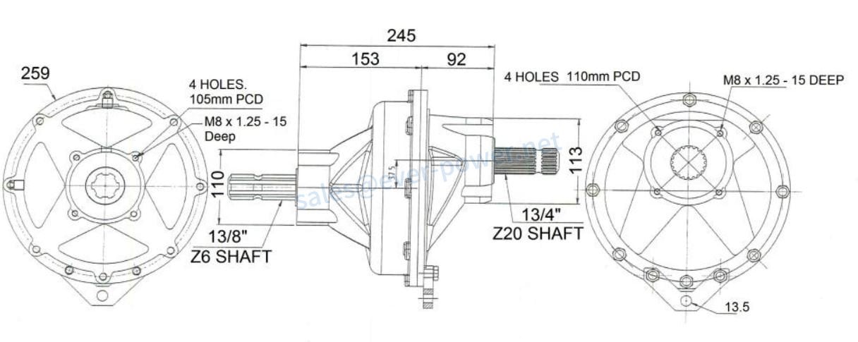 PTO Speed Reducer Manufacturer & Supplier - Ever-Power Industry