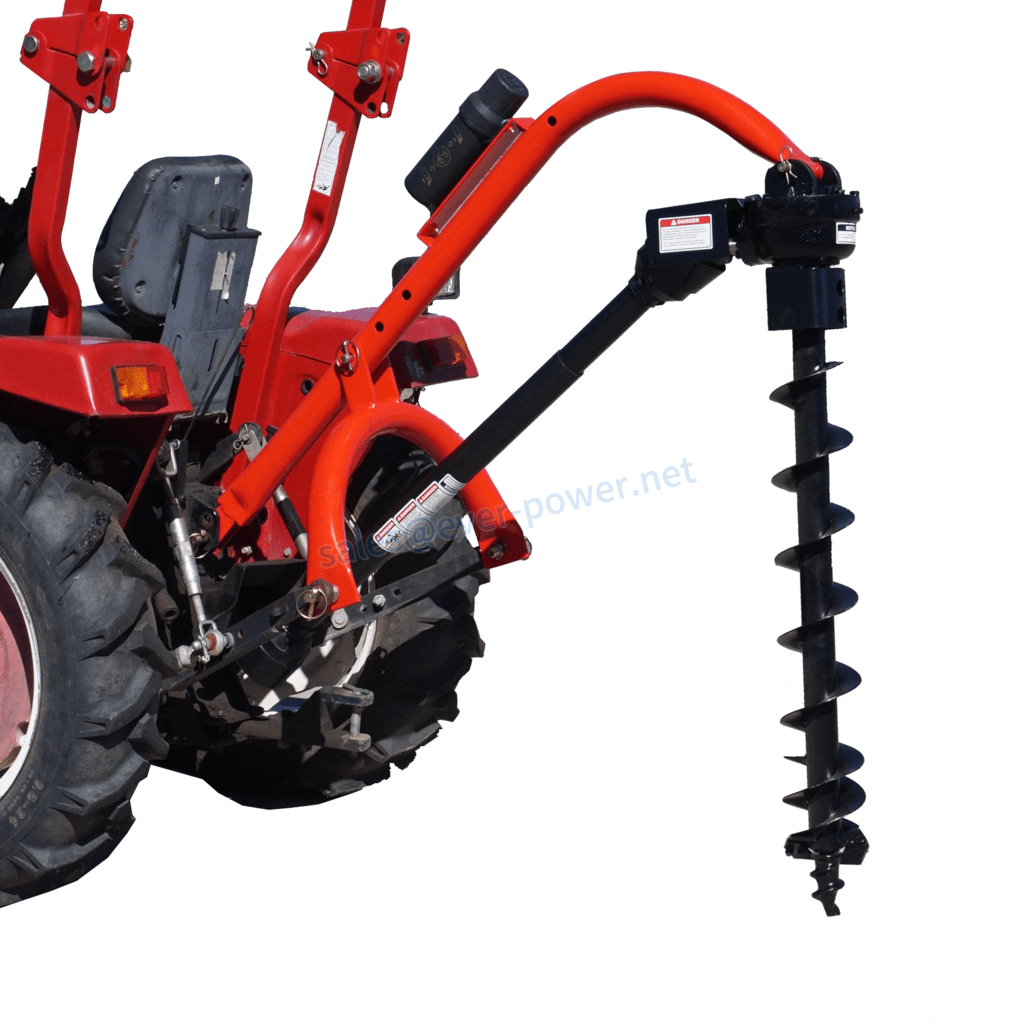 China Pole-Star 650 Tractor-Mounted 3-Pt Post Hole Digger W/Optional ...