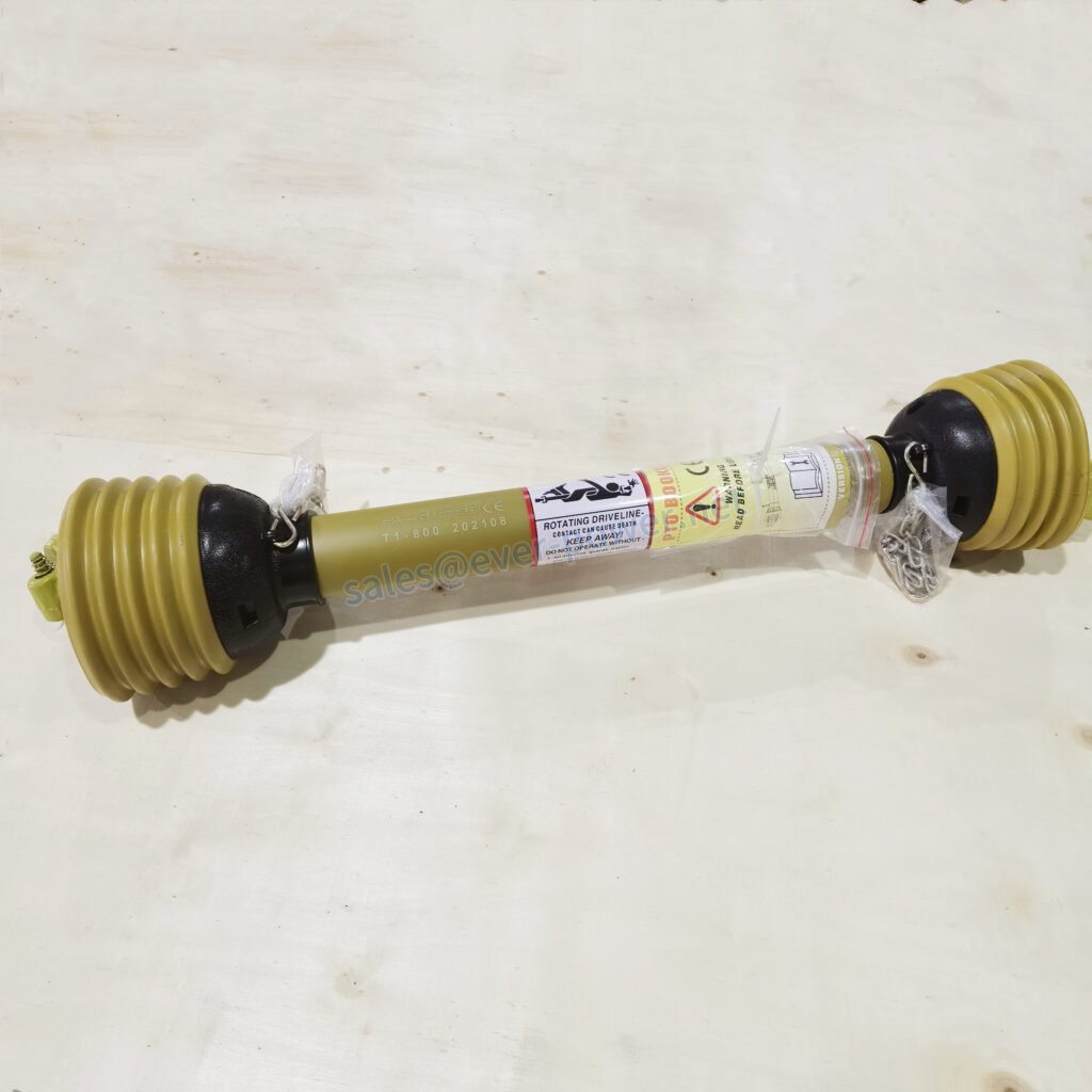China PTO drive shaft Transfer Power Yellow 45C Steel 22*54 800mm ...