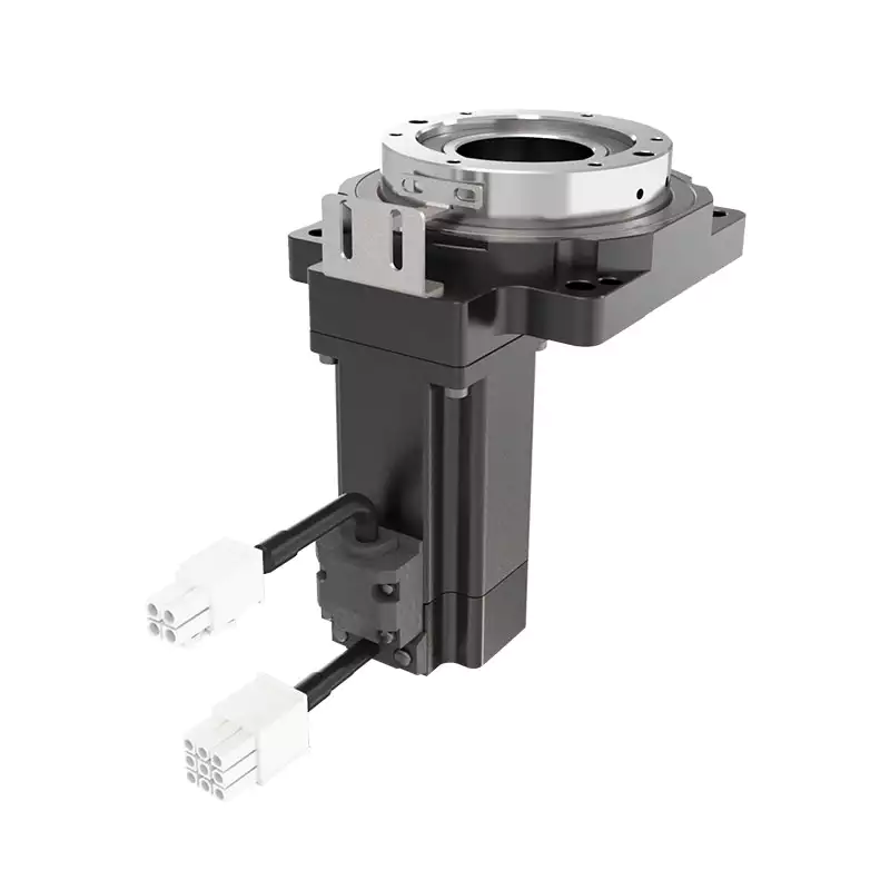 China THS130 Hollow Rotary Actuator Rotating Platform Table With High ...