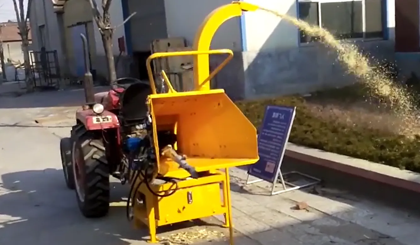 Agricultural Machinery Tractor PTO Wood Shredder for Landscaping ...