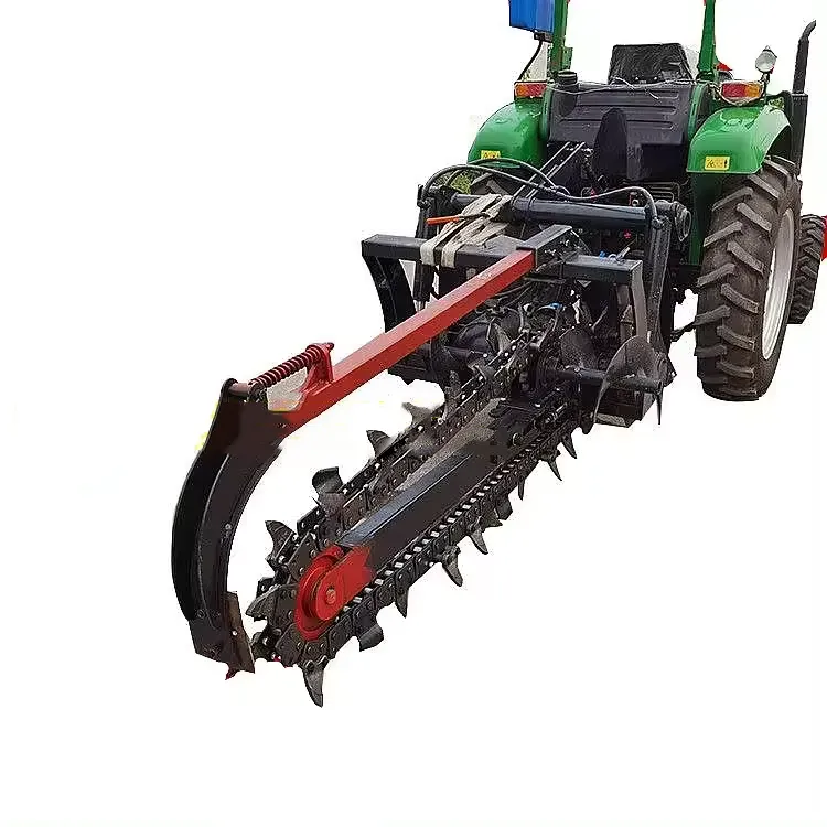 Farm Tractor 3 Point Hitch Chain Trencher for Livestock Watering ...