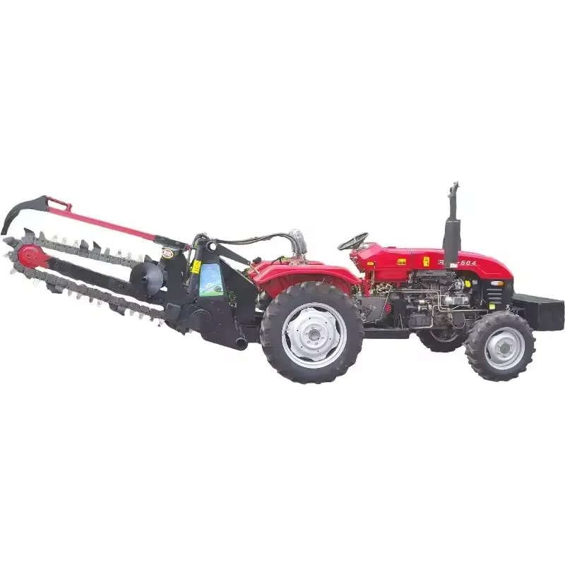 Tractor 3 Point Hitch Double Chain Trencher for Irrigation Systems ...