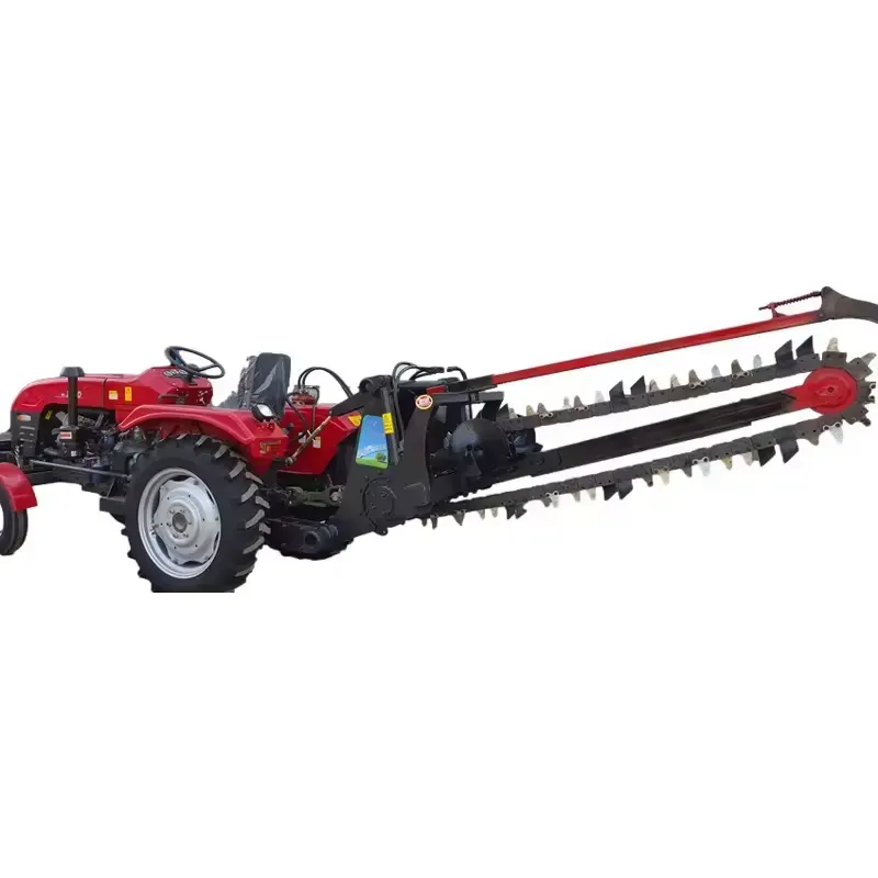 Farm Ditching Equipment Tractor Chain Trencher for Creating Drainage ...