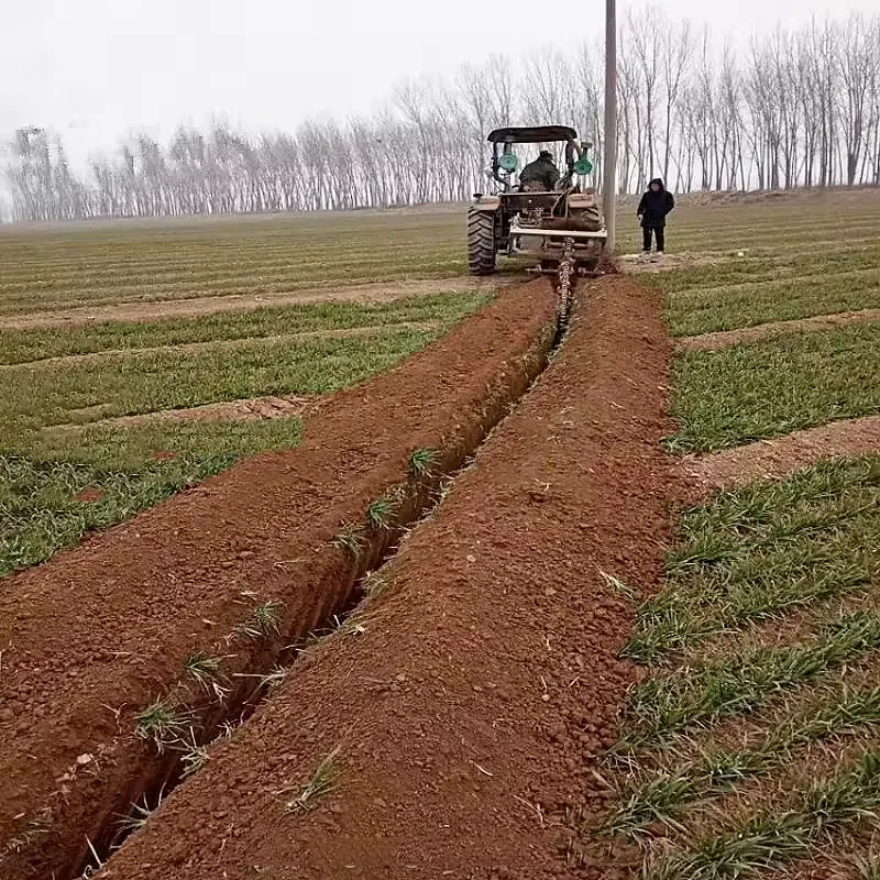 Tractor 3 Point Hitch Double Chain Trencher for Silage Pit Construction ...