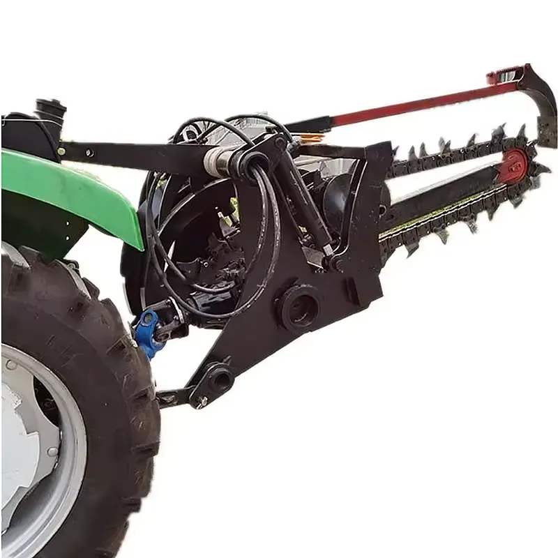 Tractor 3 Point Hitch Double Chain Trencher for Silage Pit Construction ...