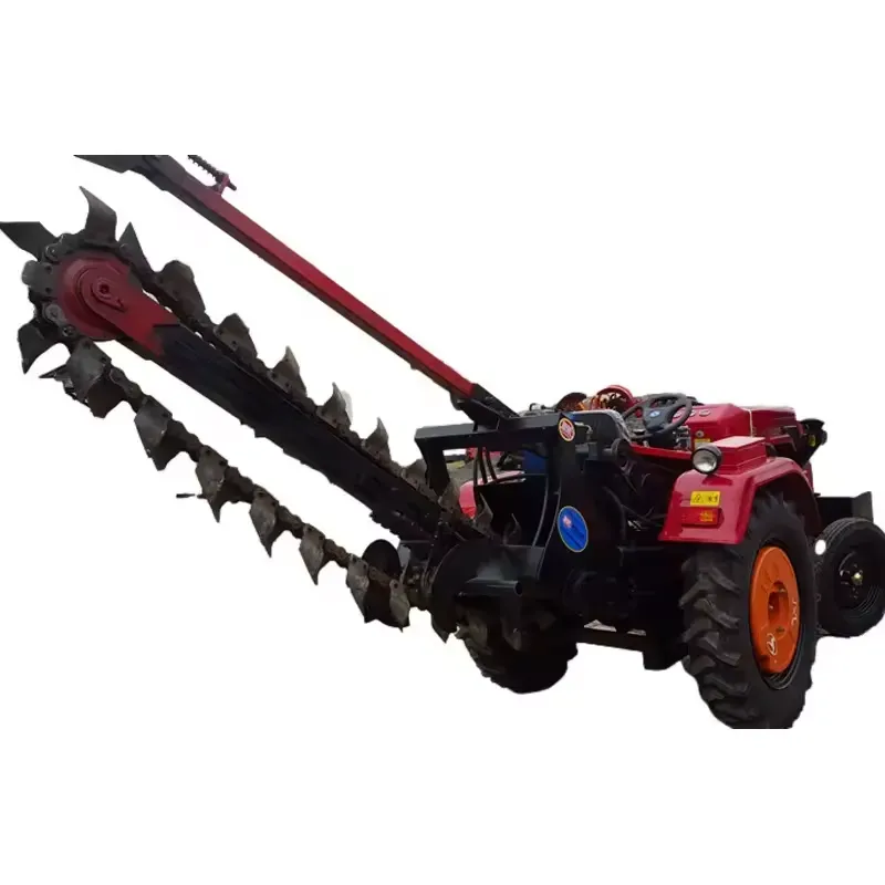 Tractor 3 Point Hitch Double Chain Trencher for Creating Drainage ...