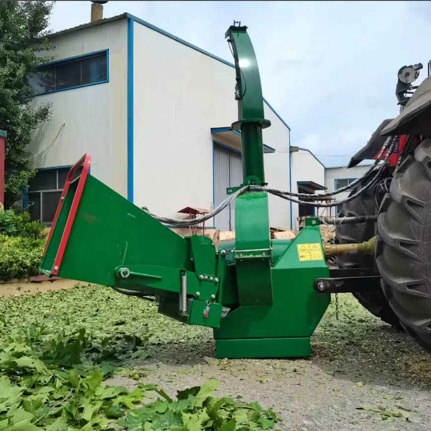 Agricultural Compact Tractor PTO Wood Chipper for Tree Limb Disposal ...