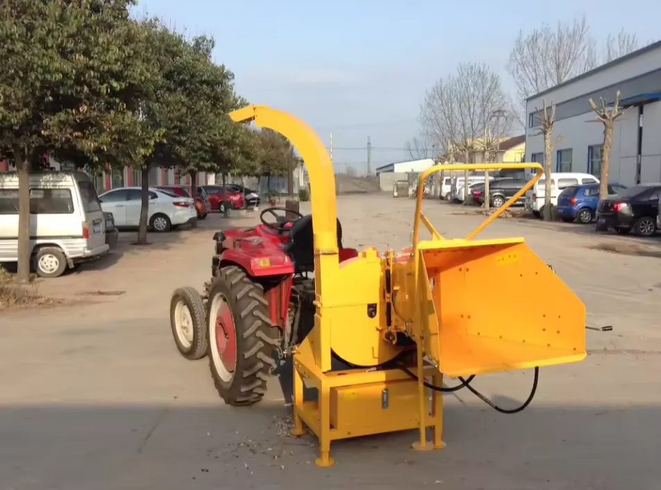 Farm Tractor 3 Point Hitch PTO Wood Shredder for Composting and ...
