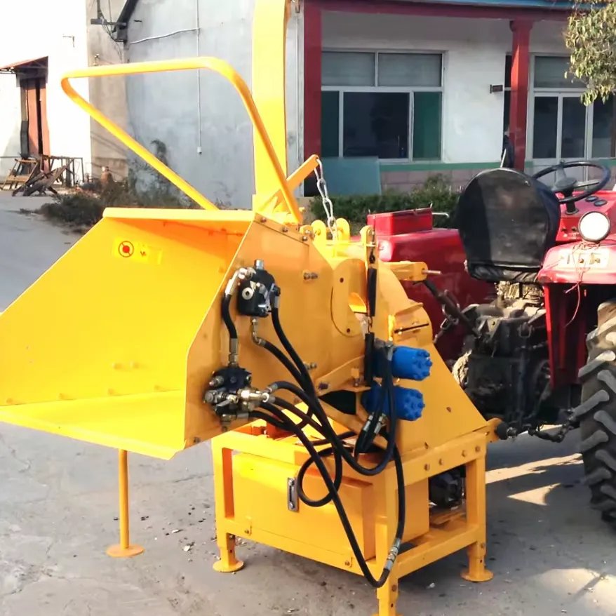 Farm Equipment 8 Inch PTO Wood Chipper for Garden Mulch Production ...