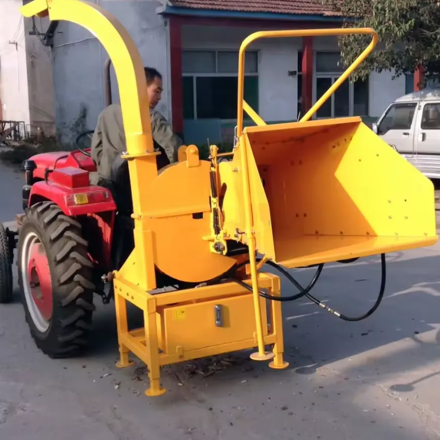 Agricultural Compact Tractor PTO Wood Chipper for Clearing Bush - Blog ...