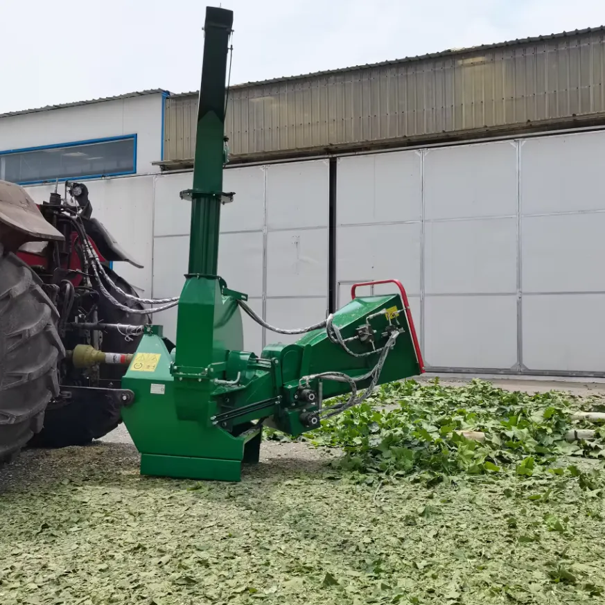 Farm Equipment 8 Inch PTO Wood Chipper for Garden Mulch Production ...
