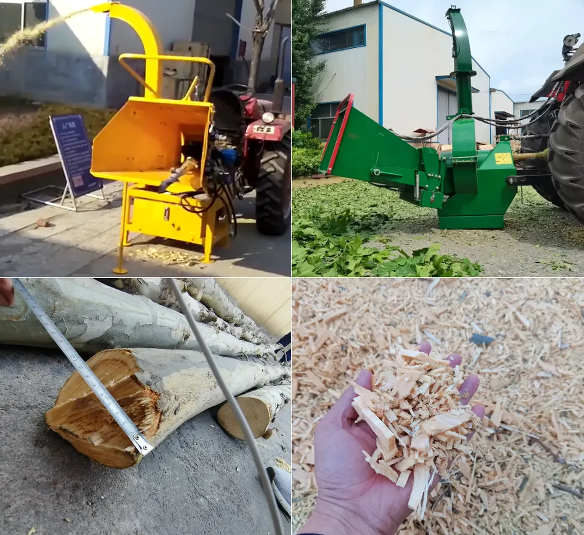 Agricultural Machinery Tractor PTO Wood Shredder for Landscaping ...