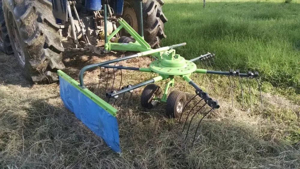 Tractor 3 Point Mounted Rotary Hay Tedder for Crop Residue Management ...