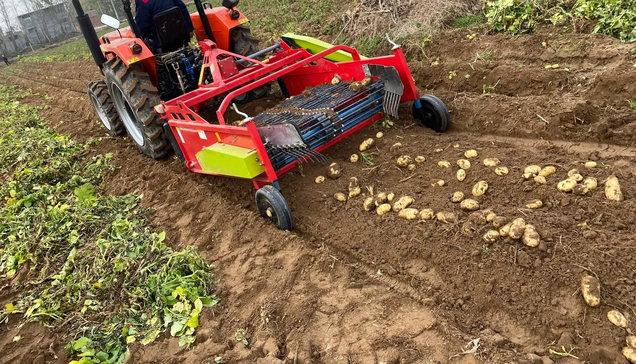 Tractor PTO Potato Harvester Gearbox for High-Capacity Potato ...