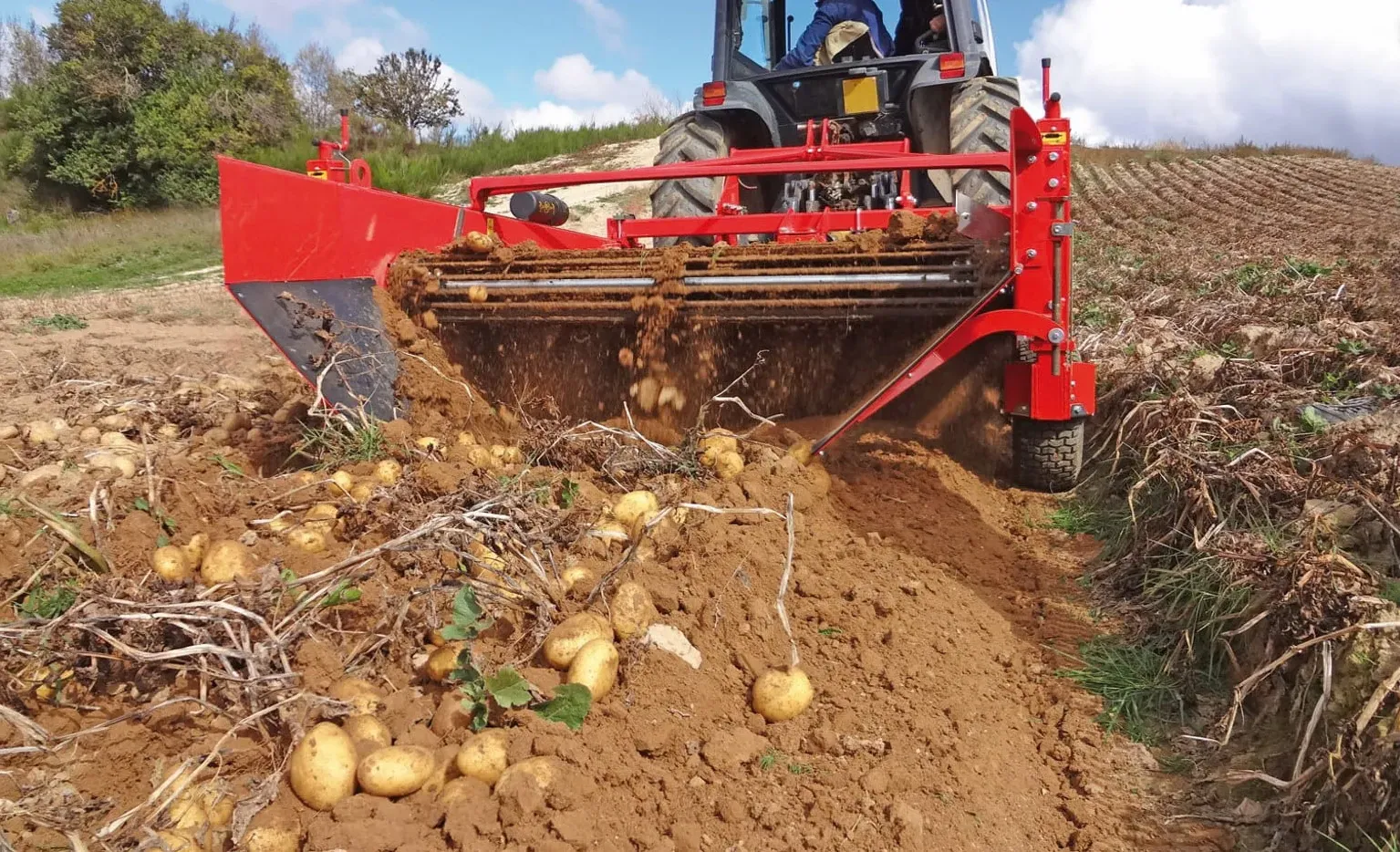 Tractor PTO Potato Harvester Gearbox for Maximizing Potato Output ...