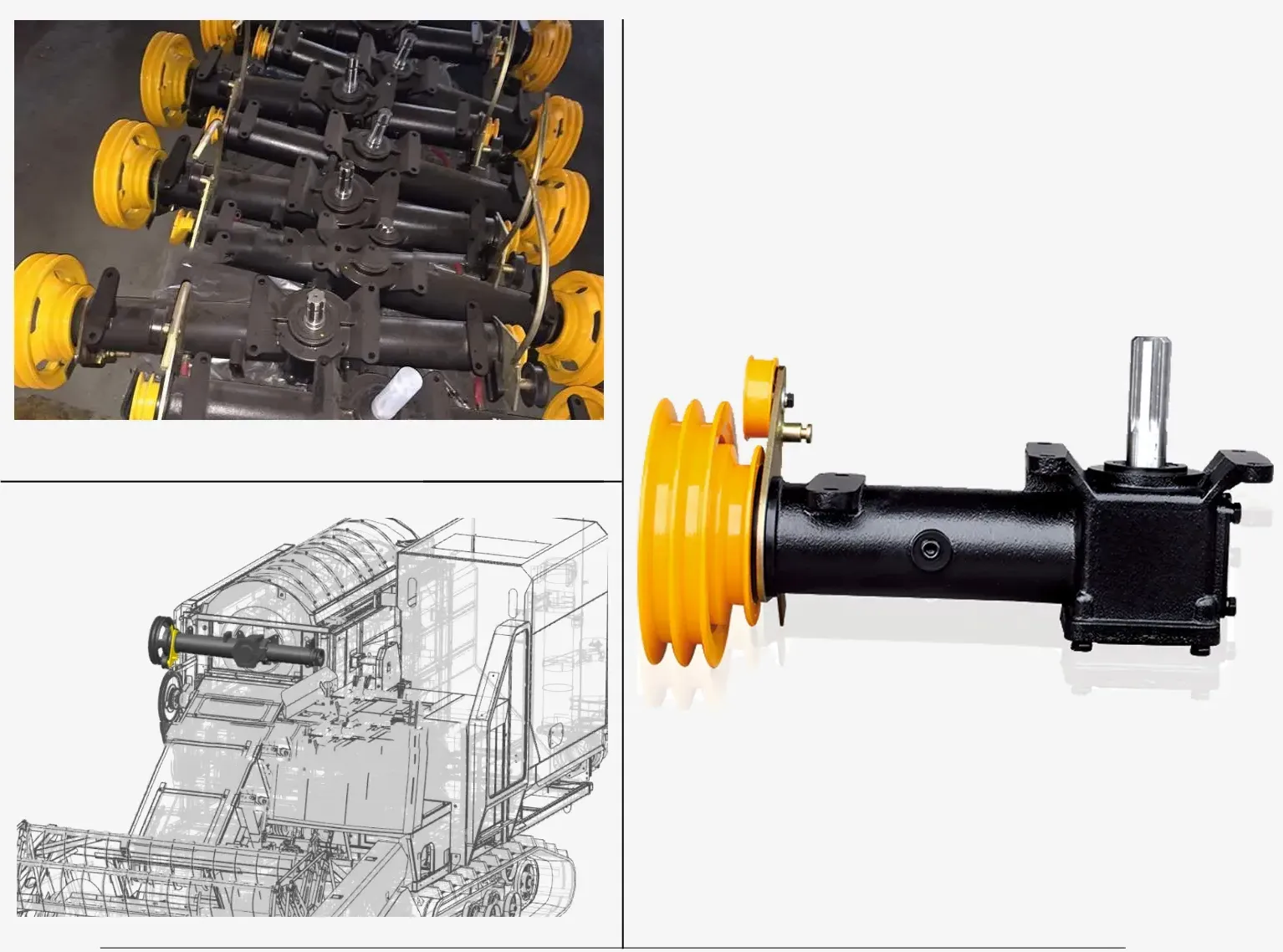Grain Harvester Reversing Gearbox for Automated Crop Transport - Blog of EVER-POWER