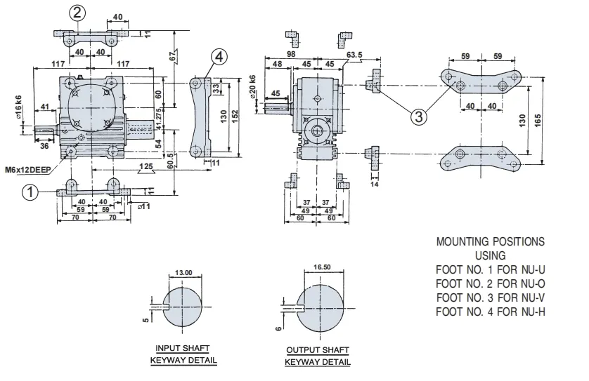 China Worm Reducer-Replacement of Elecon Worm Gear Small Series 1 5/8 ...