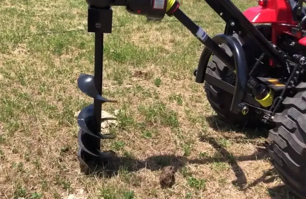 Compact Tractor 3 Point Mounted Post Hole Digger for Deck and Patio ...
