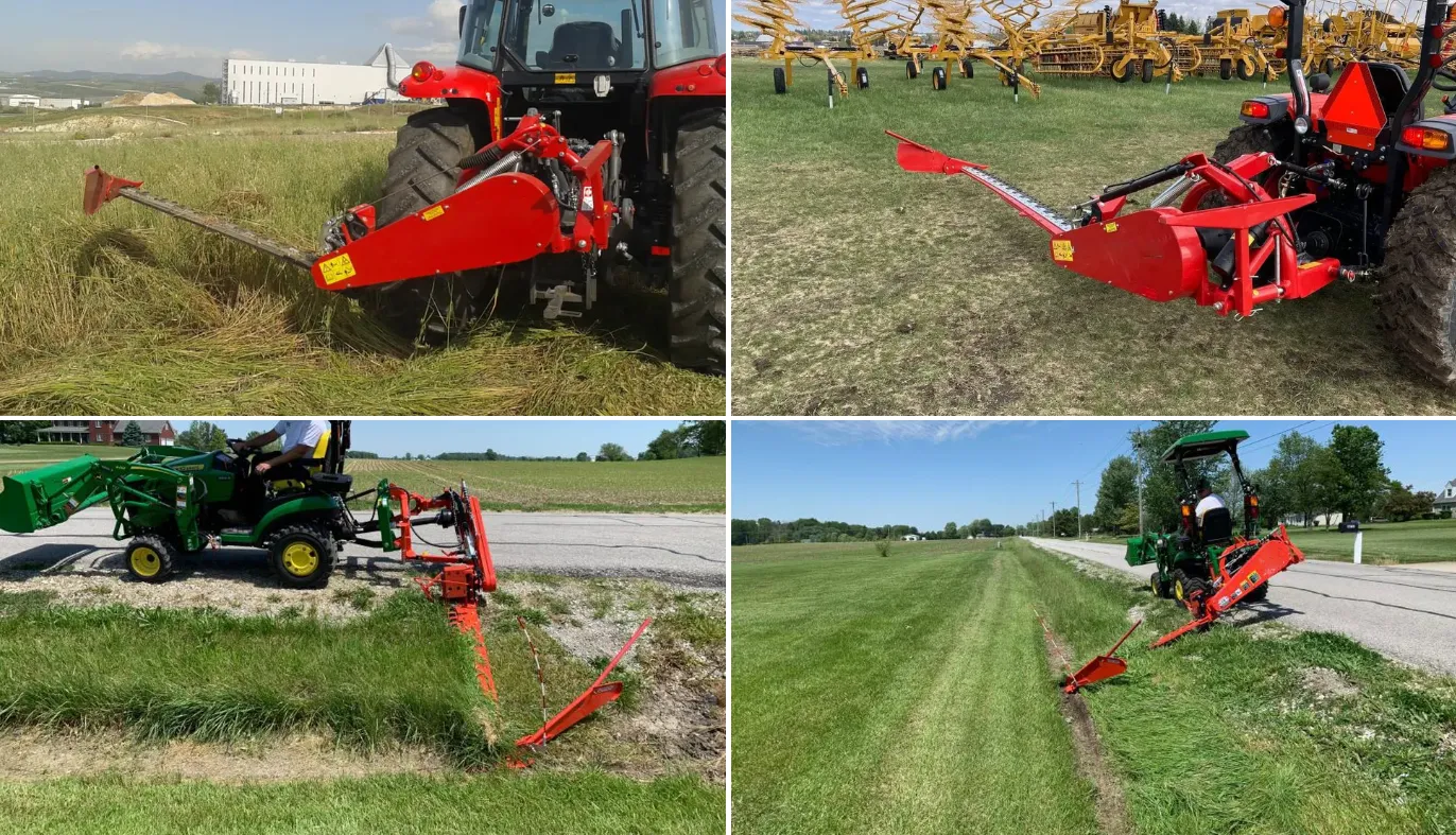 Tractor Mounted PTO Drive Sickle Bar Mower for Forestry Maintenance ...