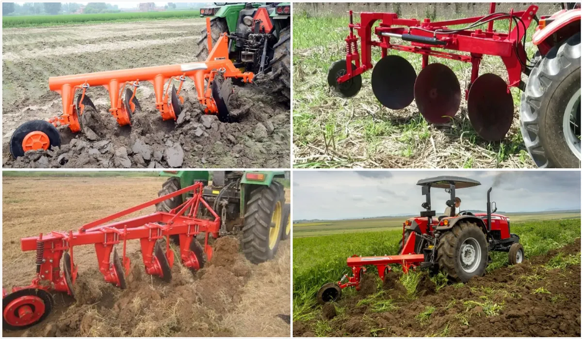 Agricultural Machinery Tractor Mounted Disc Plough for Seedbed ...