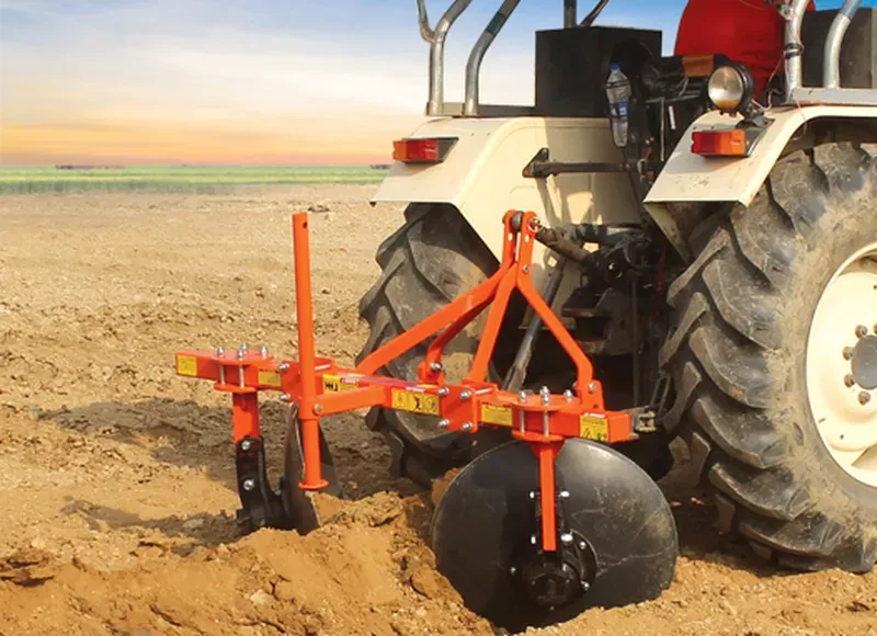 Tractor Mounted Double Row Disc Ridgers for Peanut Cultivation - EVER ...