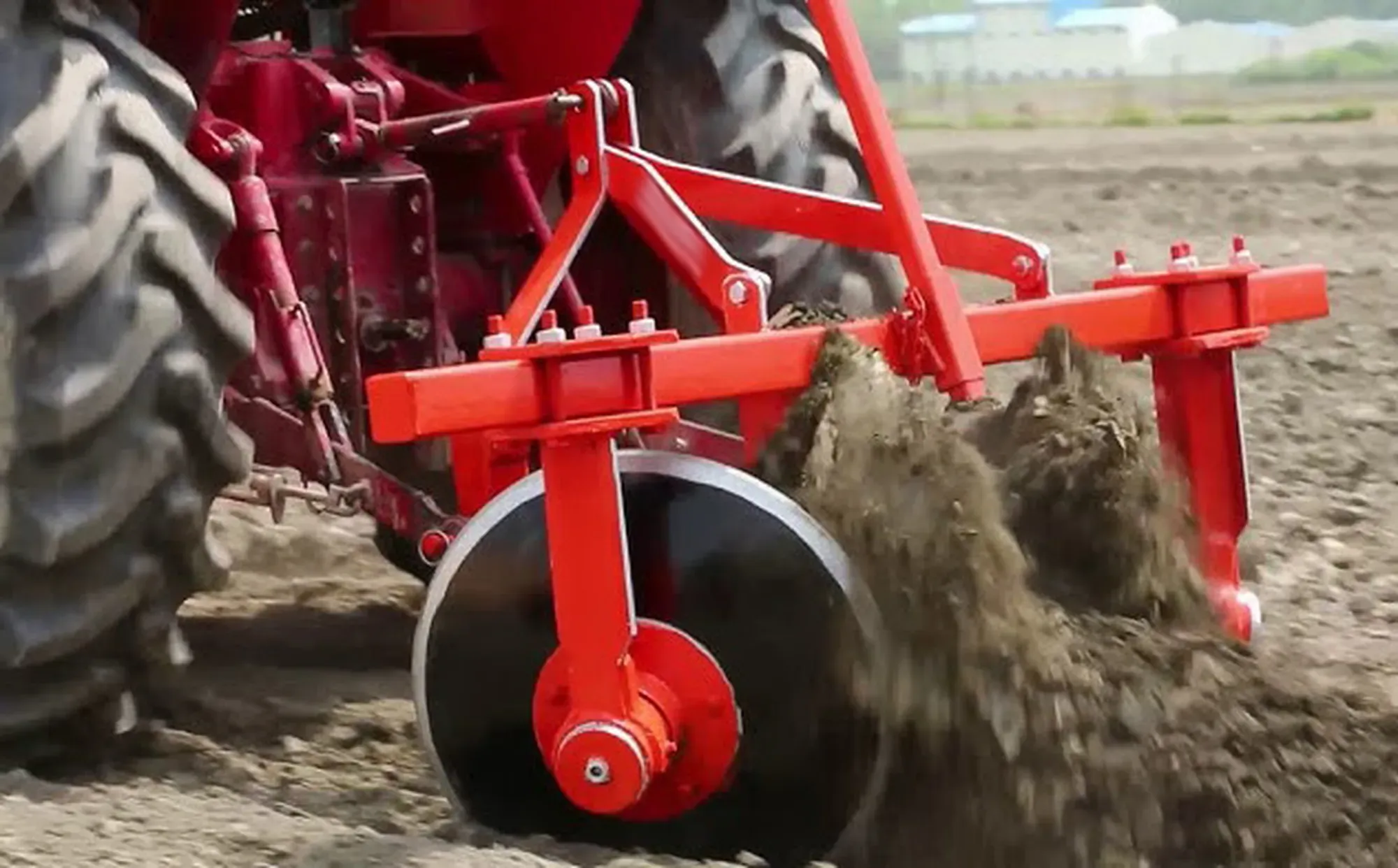 Tractor 3 Point Mounted Light Duty Disc Ridger for Planting Carrots ...