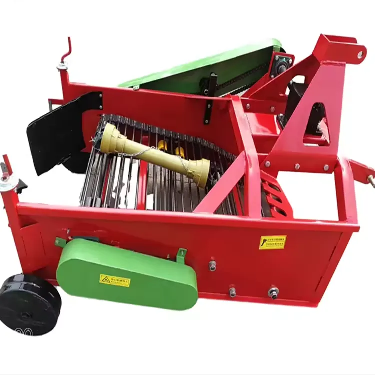 Farm Equipment Tractor Mounted Potato Harvester for Harvesting Ginger ...