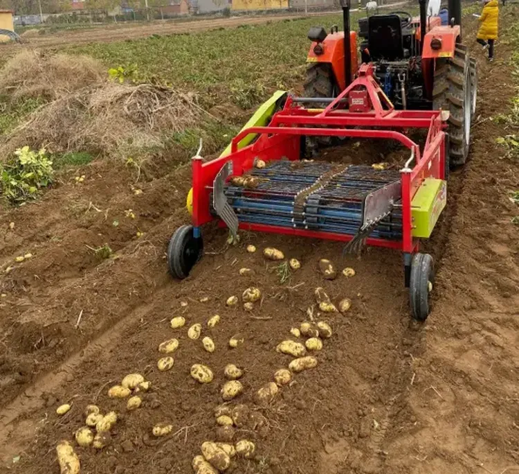 Compact Tractor 3 Point Mounted Potato Harvester for Harvesting Herbs ...