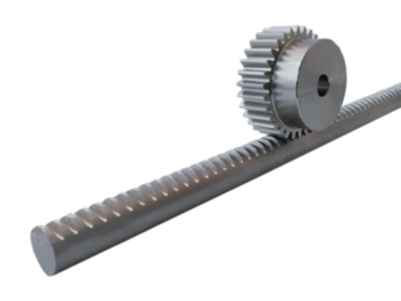 Circular gear rack for indexing and positioning in rotary indexing ...