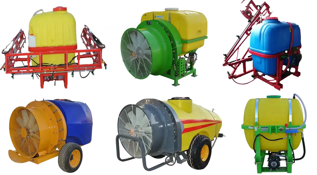 Tractor 3 Point Mounted Water Mist Air Blast Sprayer for Herbicide ...